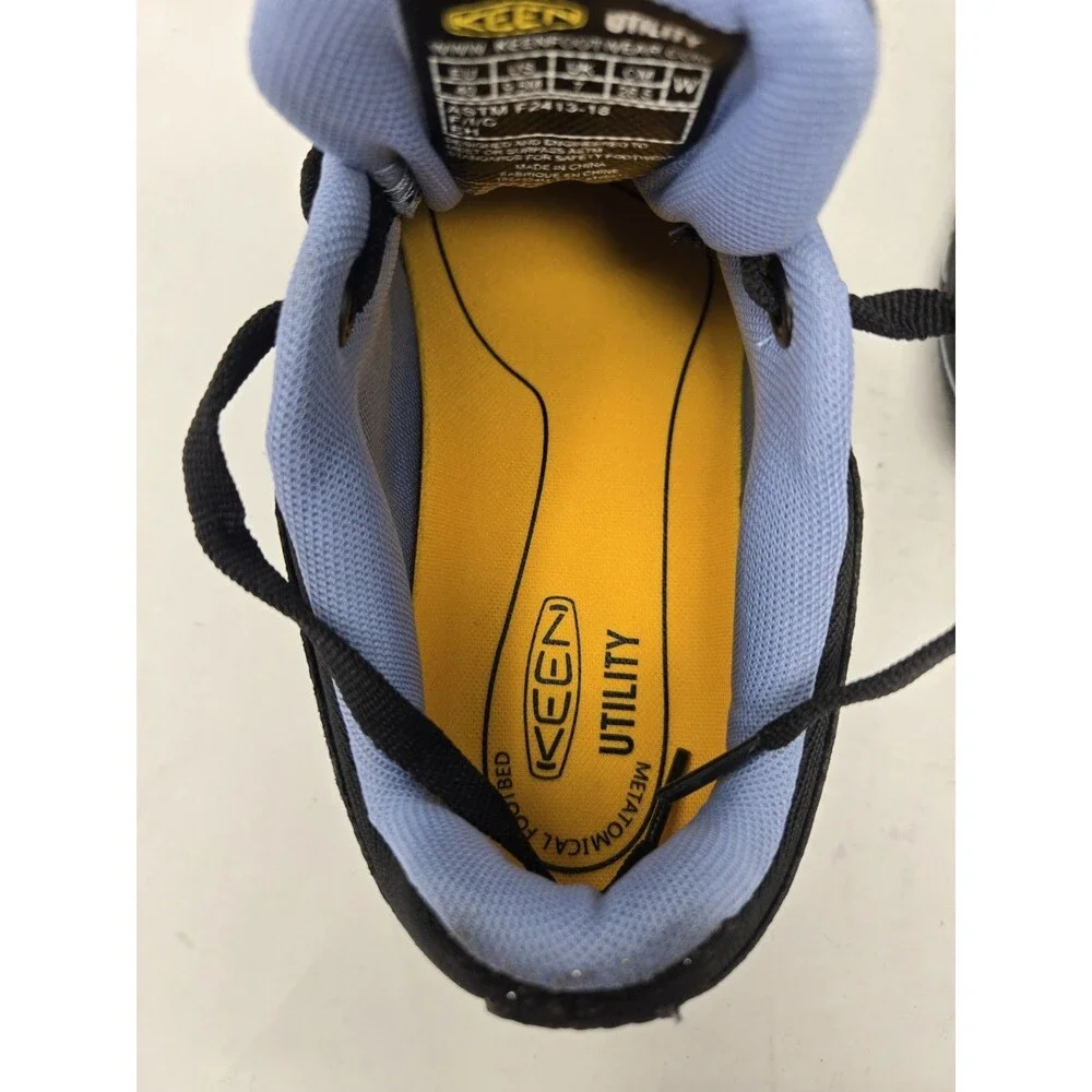 Keen | Shoes | New Keen Women Utility Astm F24318 Black Steel Toe Eh ...